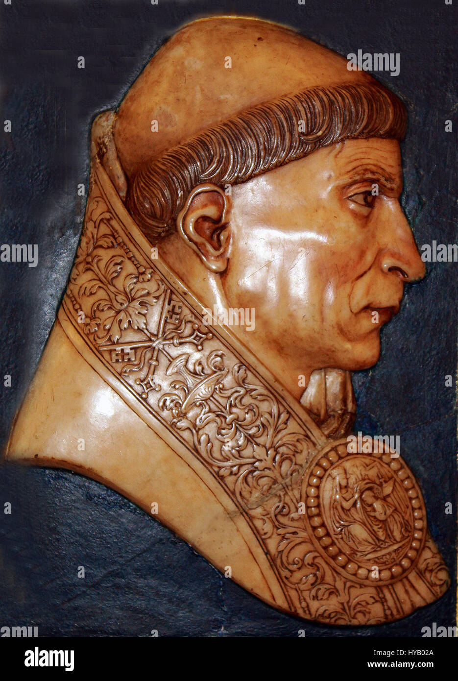 A historical portrait of Cardinal Francisco Jiménez de Cisneros, a ...