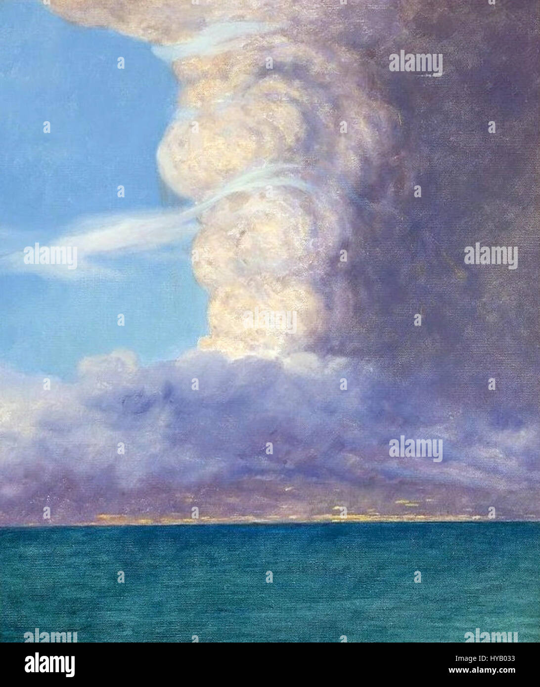 Protasewicz's Seascape is a depiction of maritime nature, capturing the ...