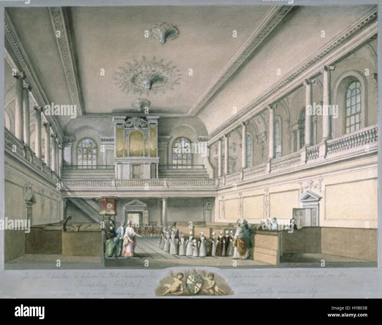 The Foundling Hospital Chapel is part of the Foundling Hospital, a ...