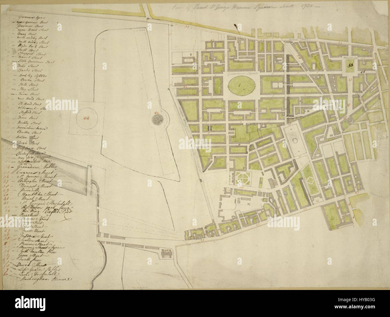 St george hanover square hi-res stock photography and images - Alamy