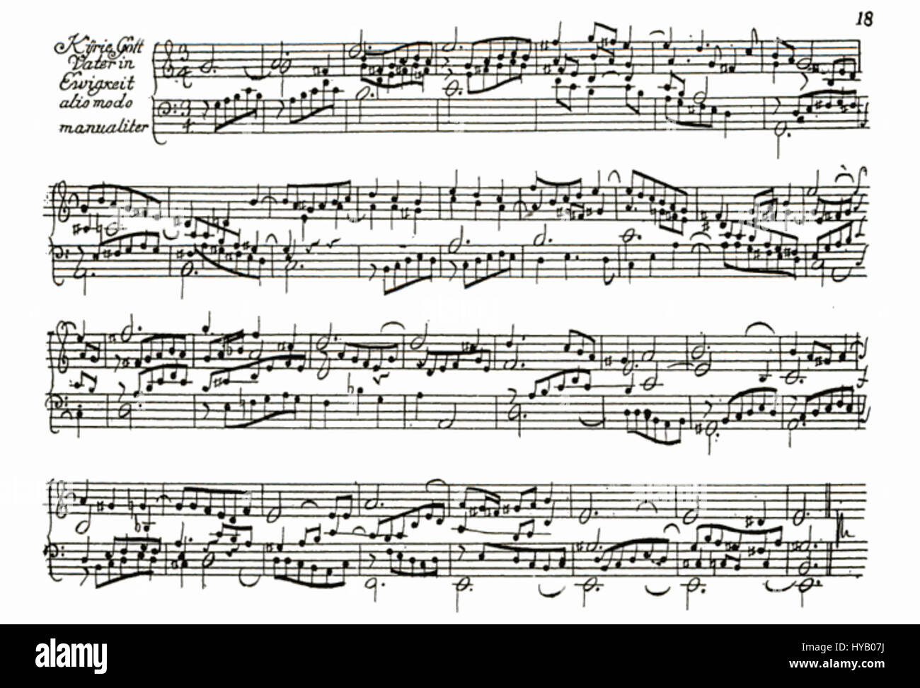 18th century baroque manuscript Cut Out Stock Images & Pictures - Alamy