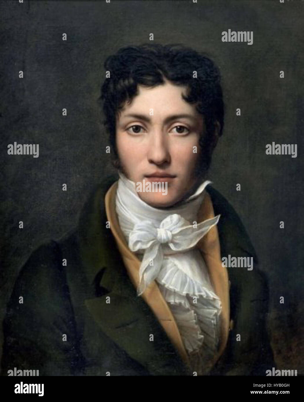*Self Portrait* by Auguste Vinchon is a classical depiction of the ...