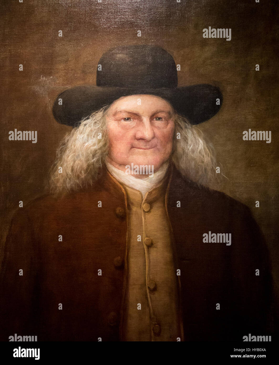 This portrait of Moses Brown, a prominent American philanthropist and ...