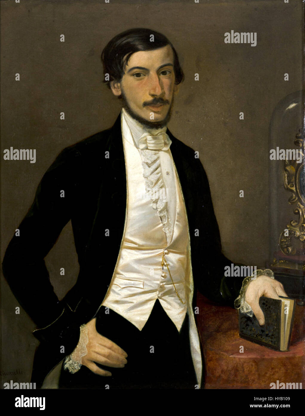 'Retrato do Conde de Aljezur' by Alessandro Cicarelli is a portrait of ...