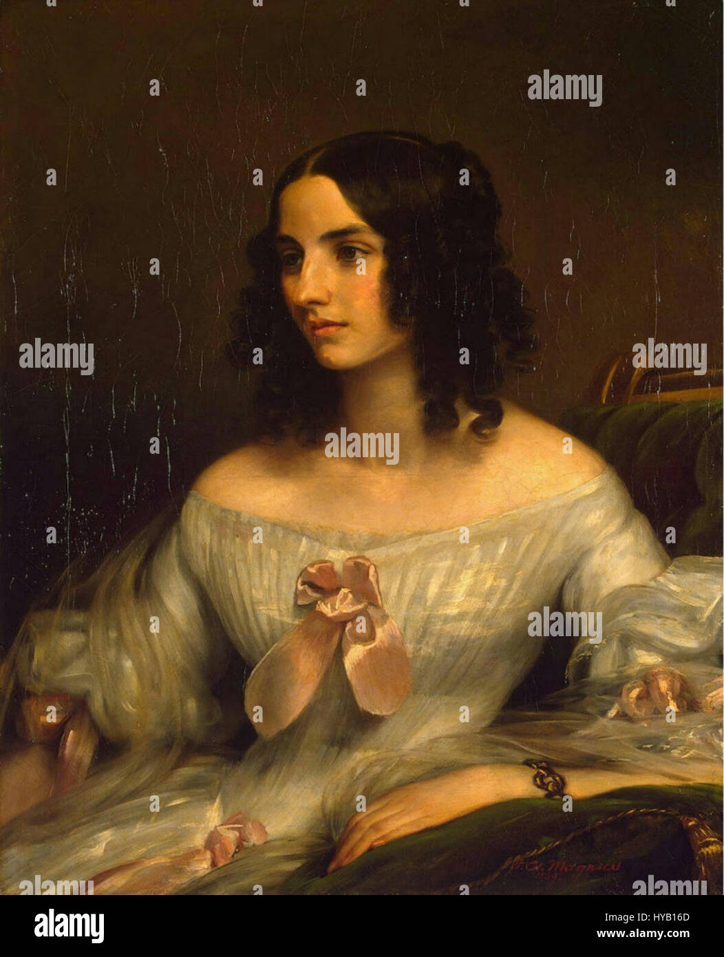 Eduard Magnus (1799–1872) was a German painter known for his portraits ...