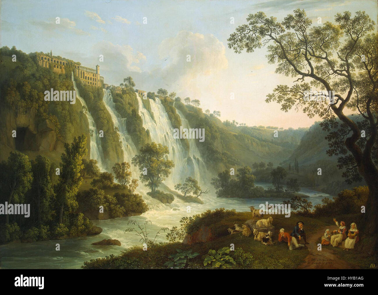 Jacob Philipp Hackert was a German landscape painter, known for his ...