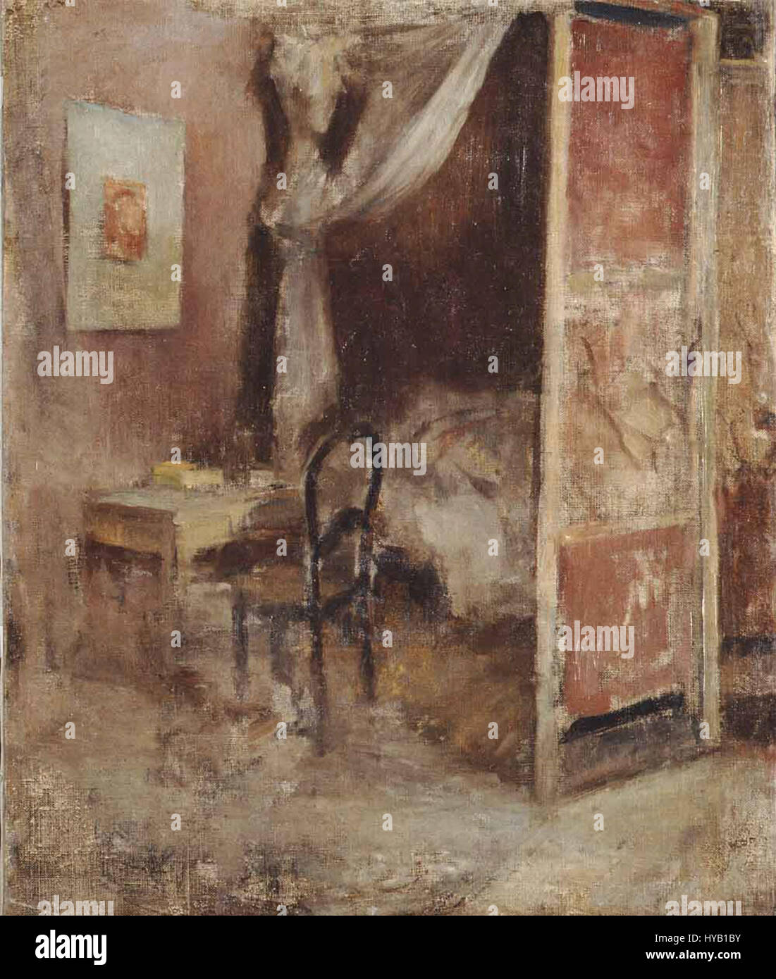Kuroda Seiki’s 'Corner of the Studio' depicts an interior scene of the ...