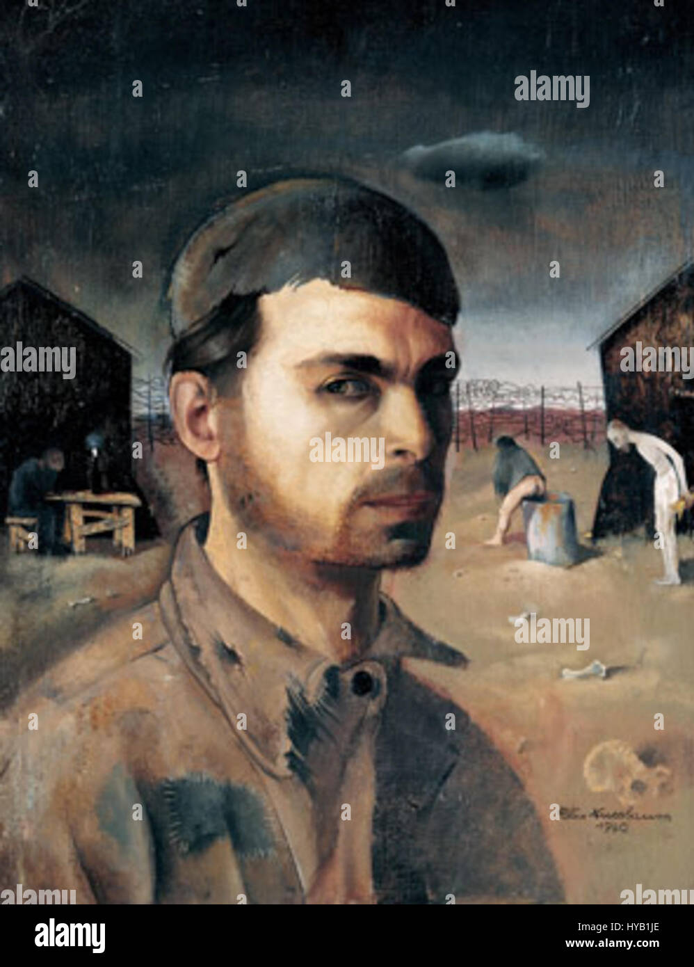 Felix Nussbaum's 'Self Portrait' reflects his experiences as a Jewish ...