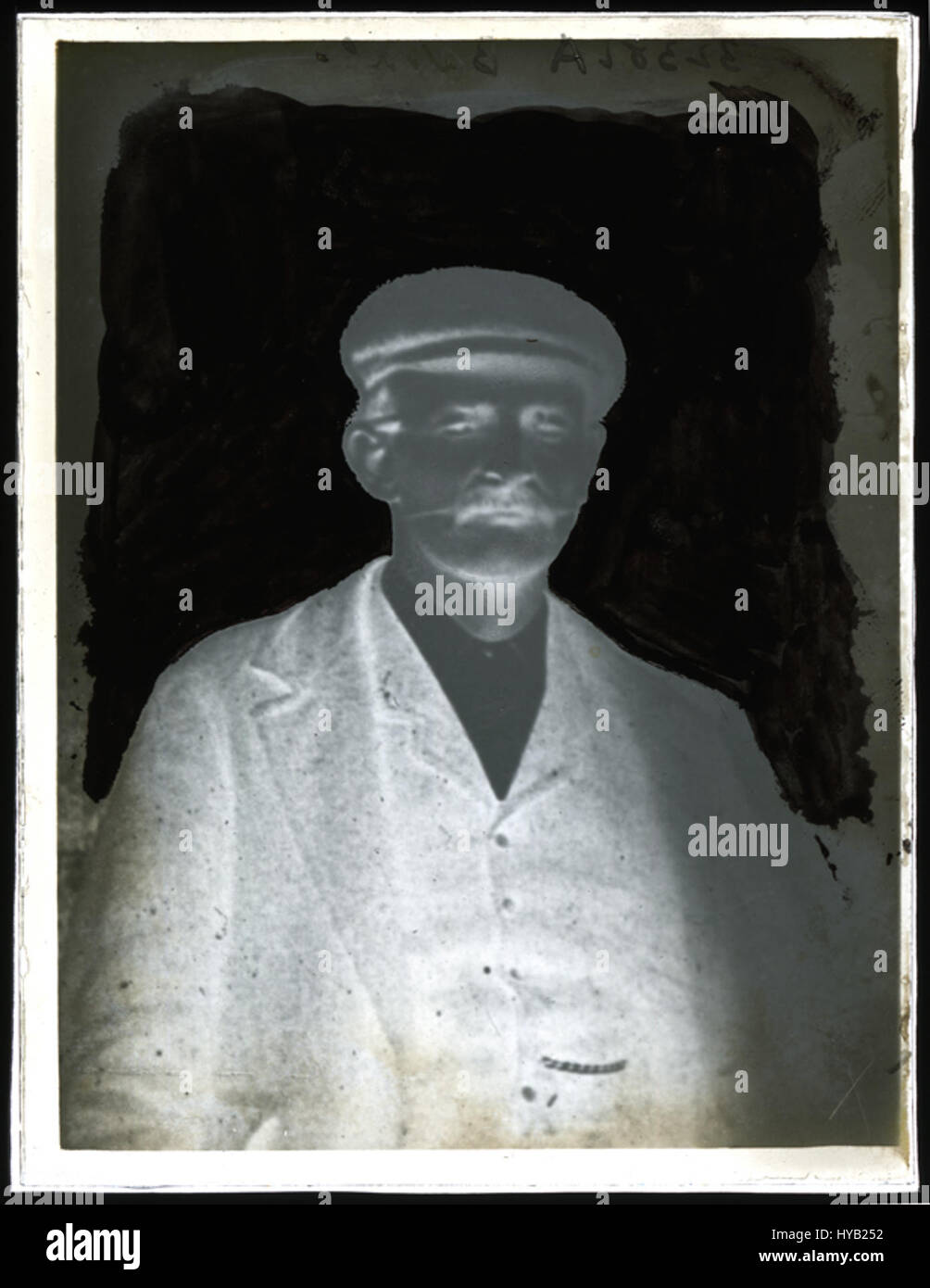 This image is a copy photograph ordered by Miss Barnes, reflecting a ...