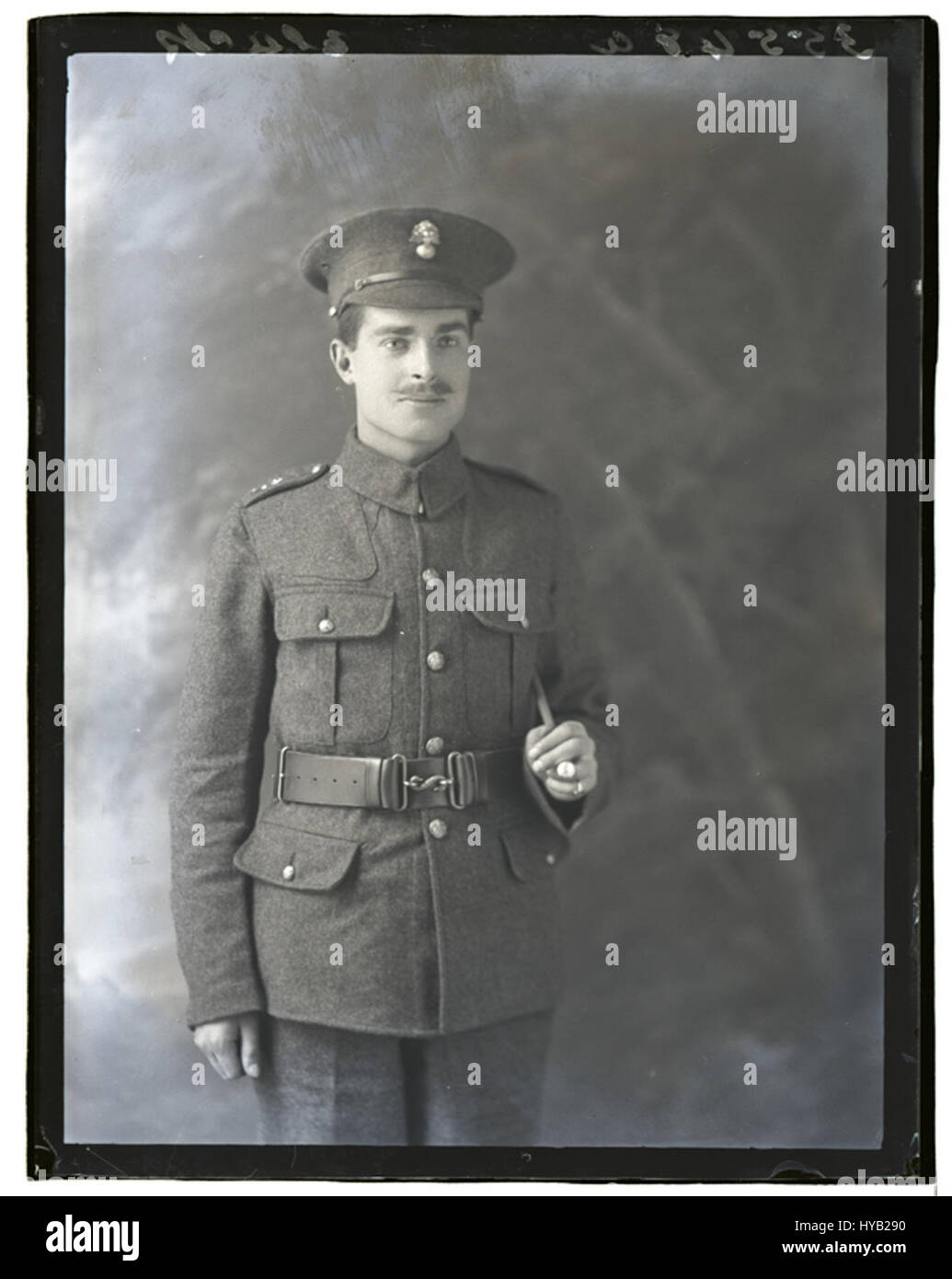 This photograph from 1915 depicts a portrait of F. Black, Esq., a man ...
