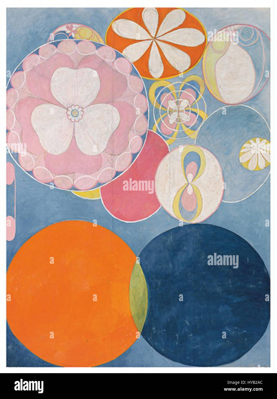 This piece by Hilma af Klint, titled 'The Ten Biggest No 2,' is part of ...