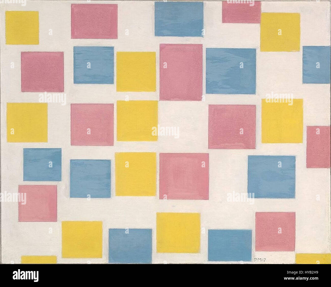 Piet mondrian composition hi-res stock photography and images - Alamy