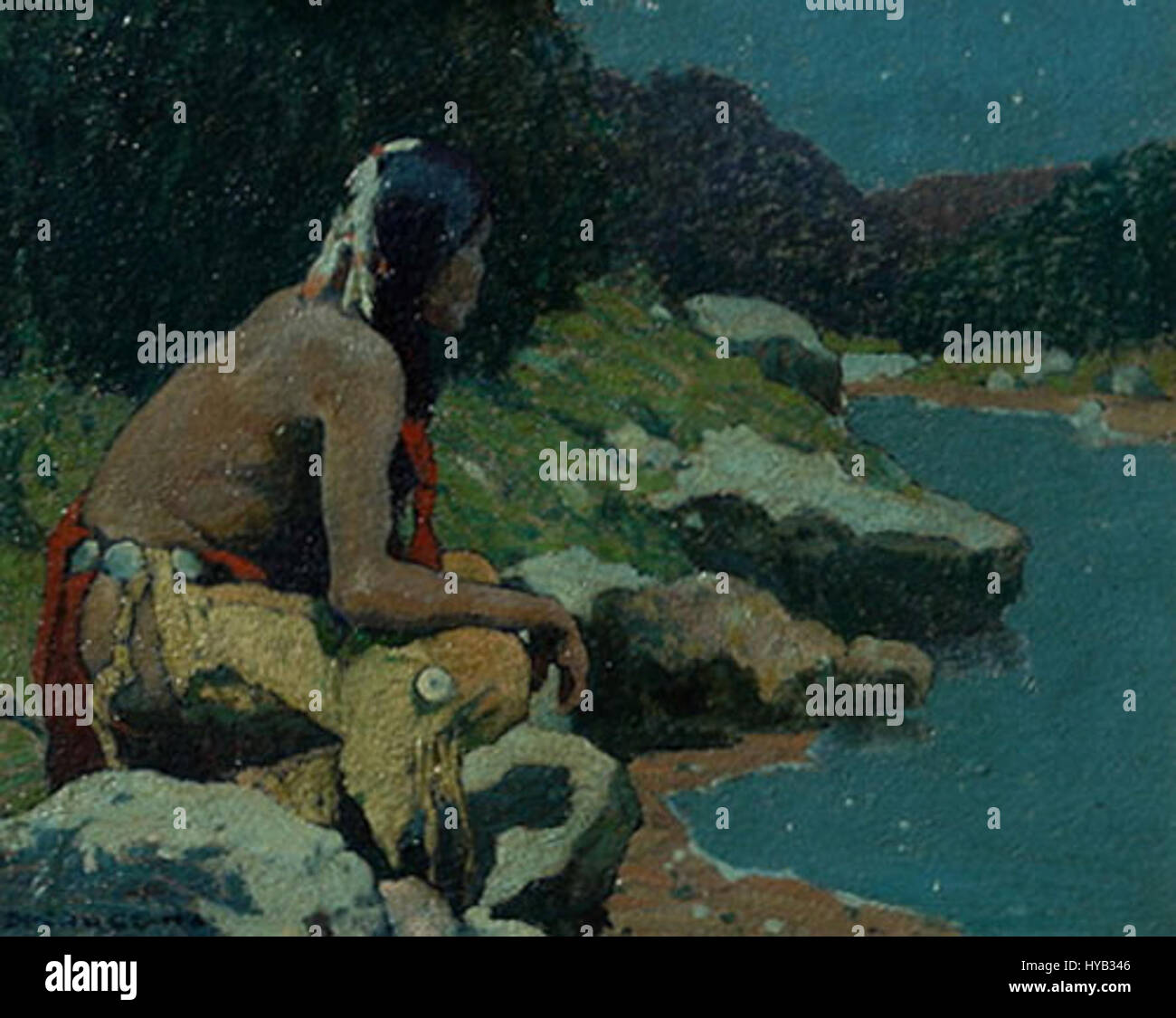 Eanger irving couse hi-res stock photography and images - Alamy