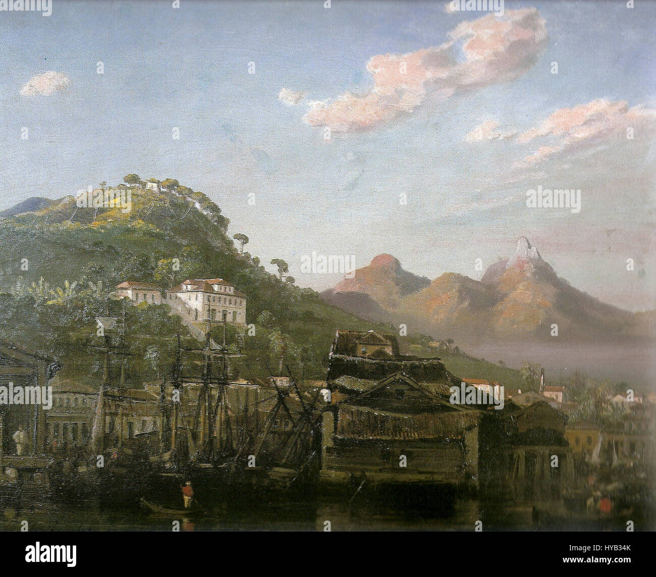 Abraham Louis Buvelot’s *Vista da Gamboa, no Rio de Janeiro* captures a ...