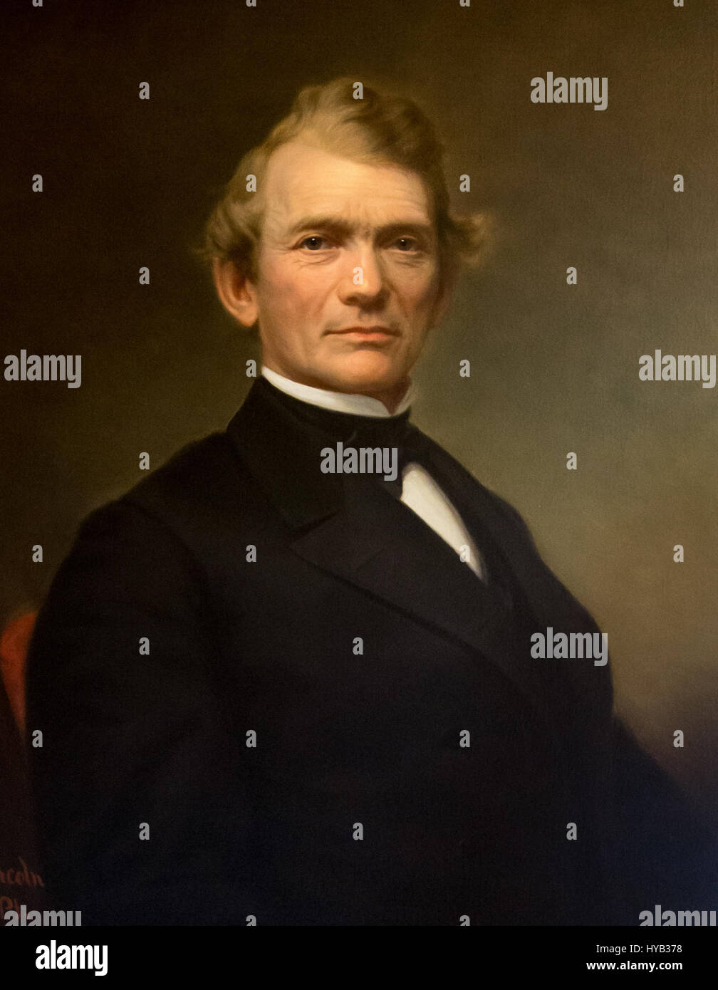 This historical portrait of Governor James Y. Smith of Rhode Island ...