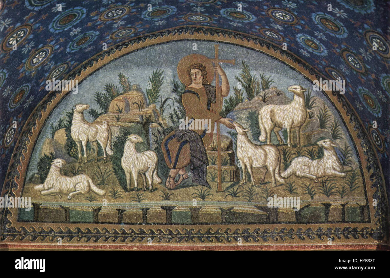 This artwork, attributed to the Master of the Mausoleum of Galla ...