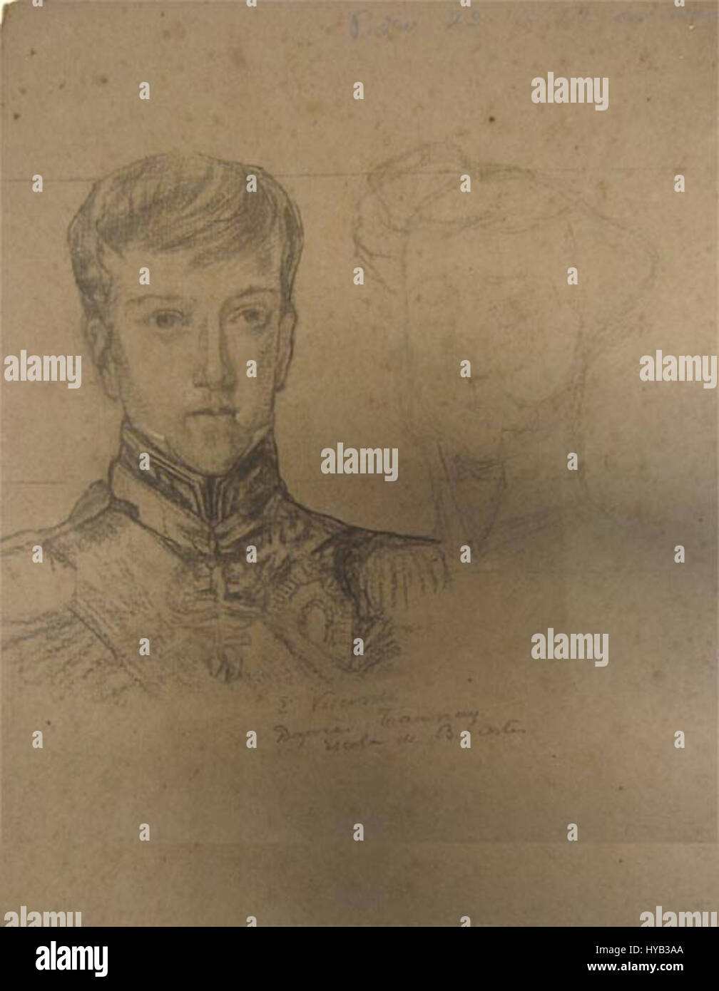 'D. Pedro II aos 19 anos' by Eliseu Visconti is a portrait of the ...