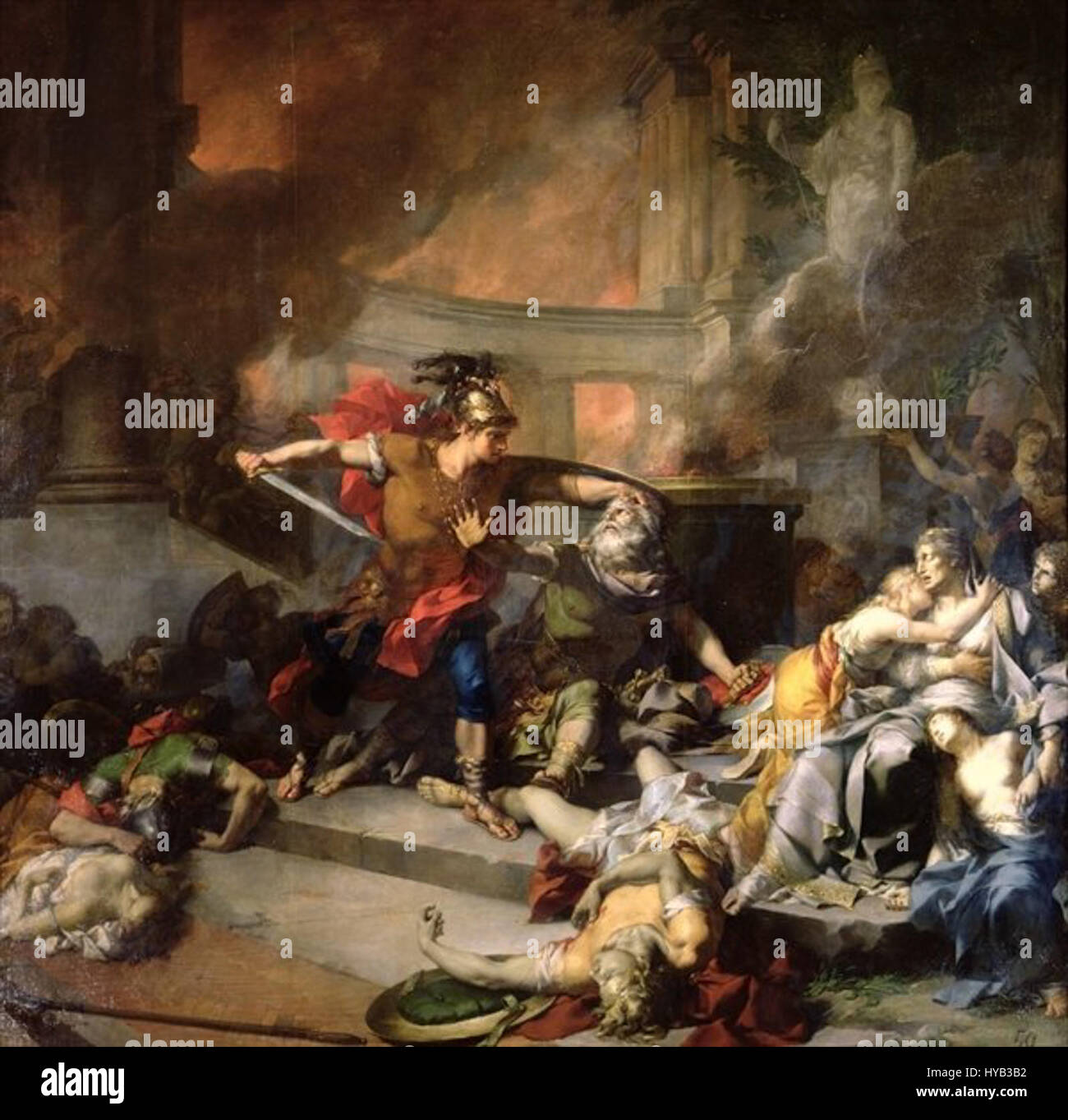 Trojan war paintings hi-res stock photography and images - Alamy