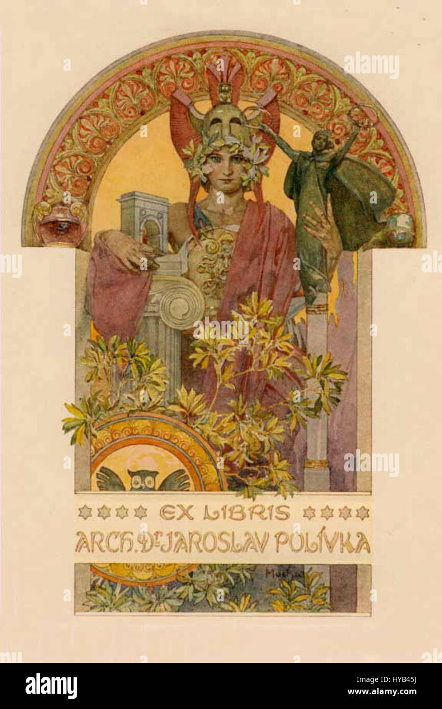 Alfons Mucha, a Czech artist, is known for his association with the Art ...