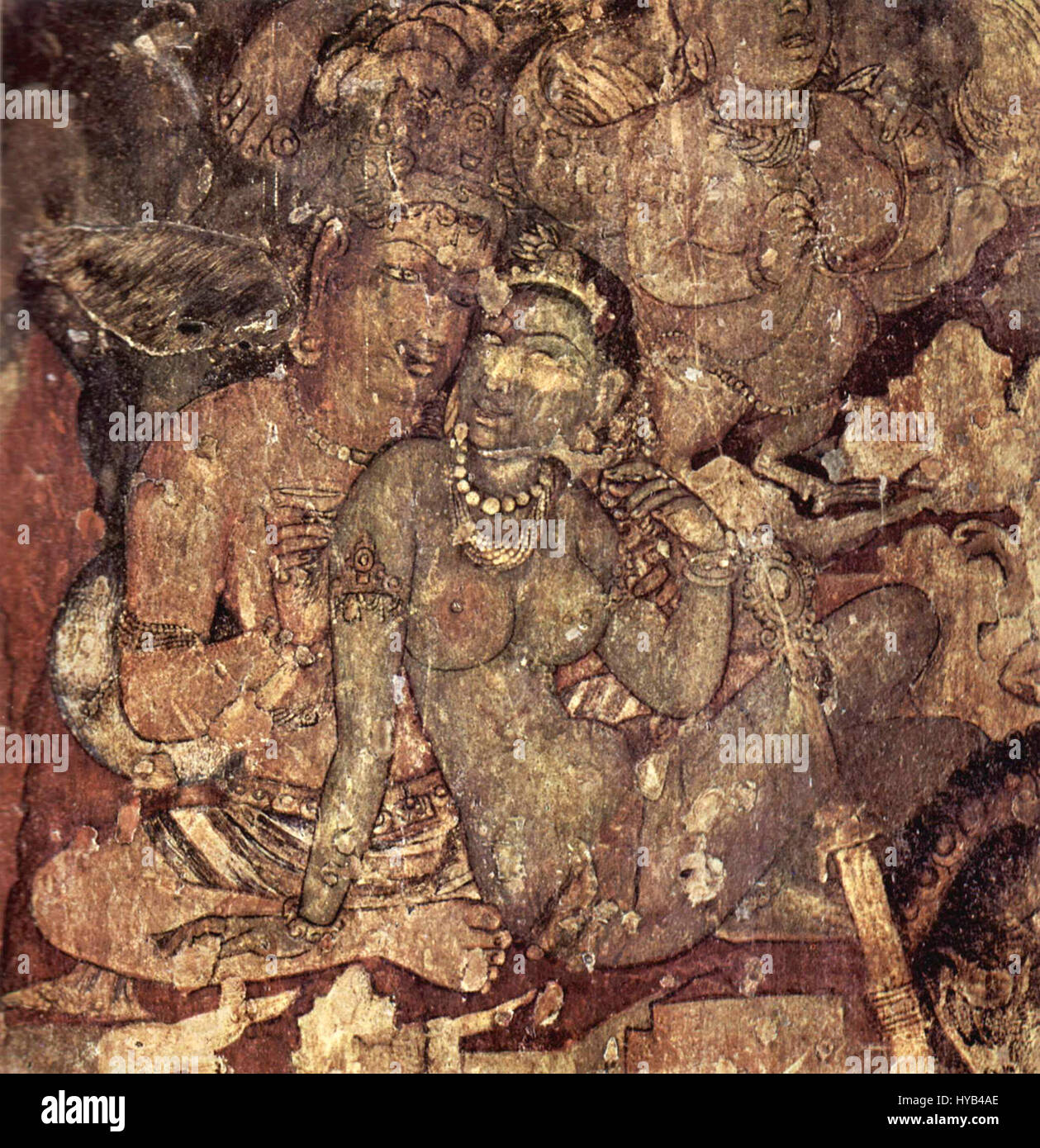 The Ajanta paintings are a series of Buddhist mural artworks located in ...