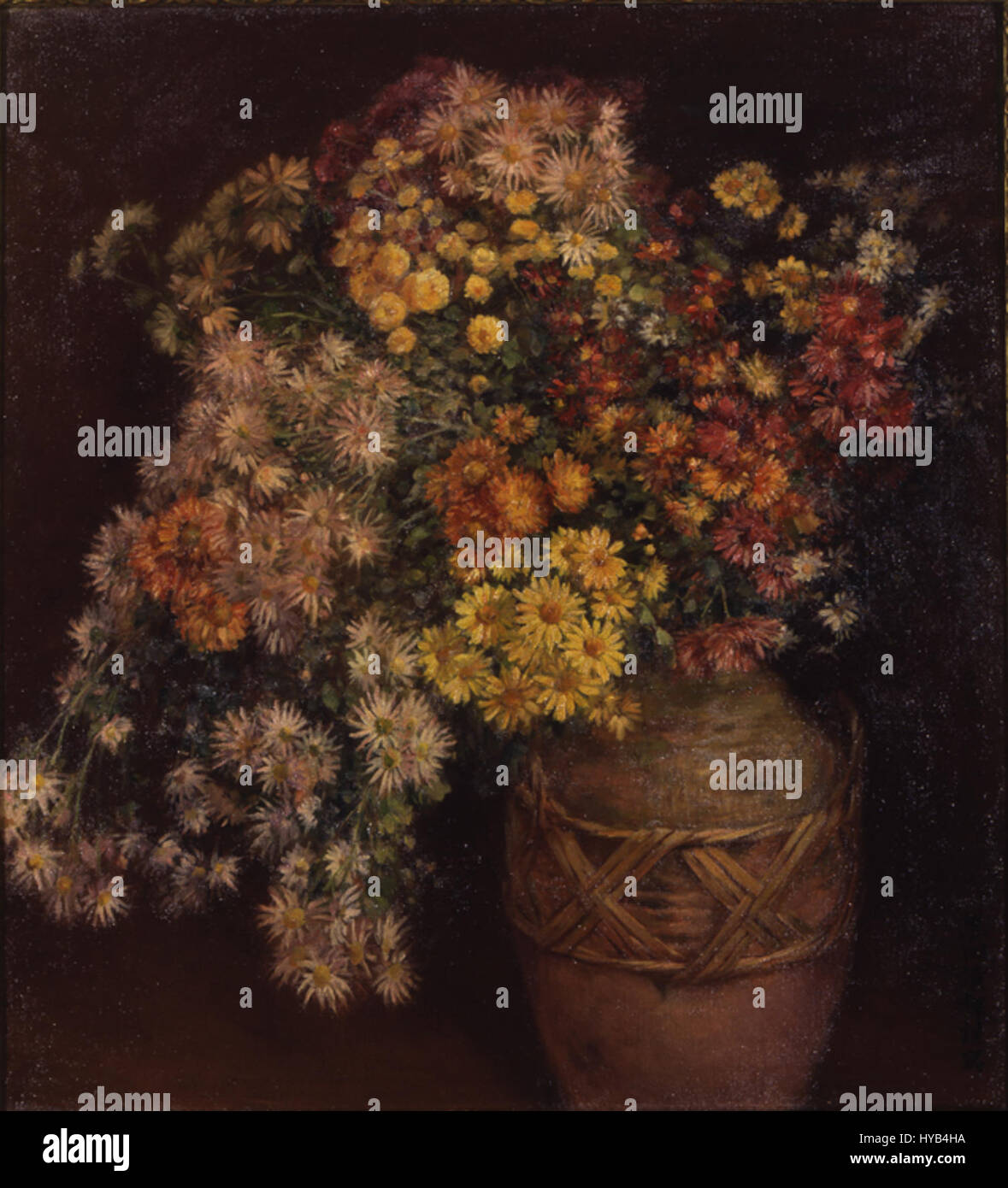 'Jar of Flowers' by Kuroda Seiki, displayed at the Kuroda Kinenkan, is ...
