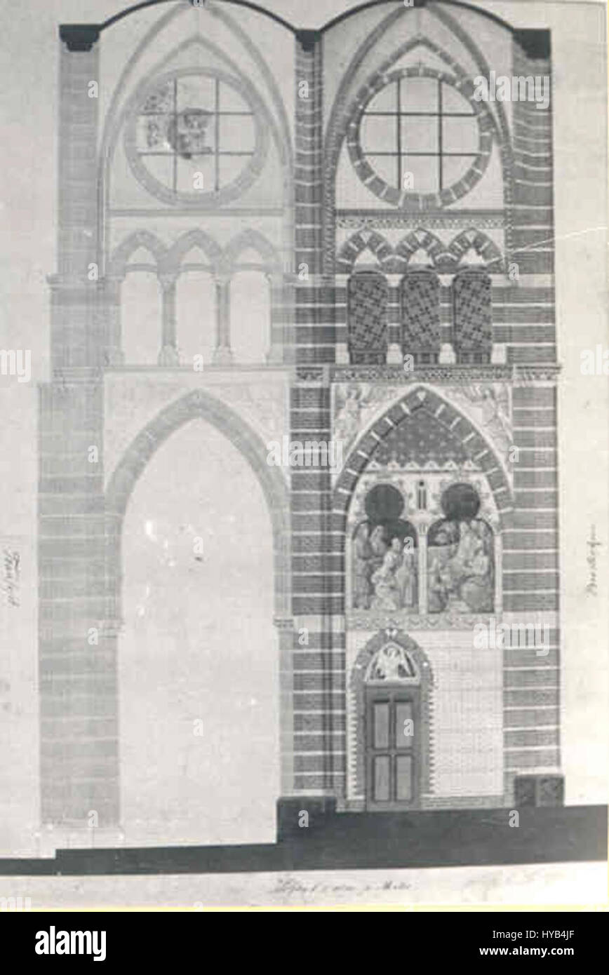 Pierre Cuypers’ design for the interior of Sint Martnuskerk in Sneek is ...