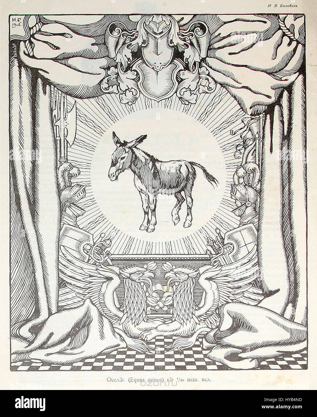 Donkey ivan bilibin 1906 hi-res stock photography and images - Alamy
