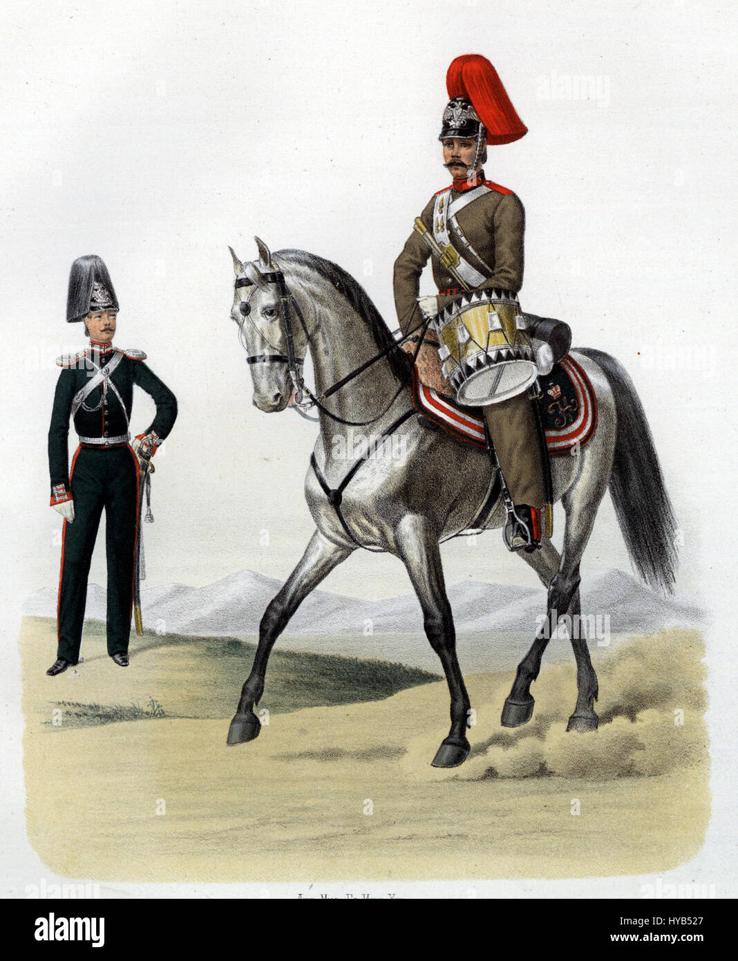 The 12 Life Guards Horse Jäger Regiment was an elite cavalry unit in ...