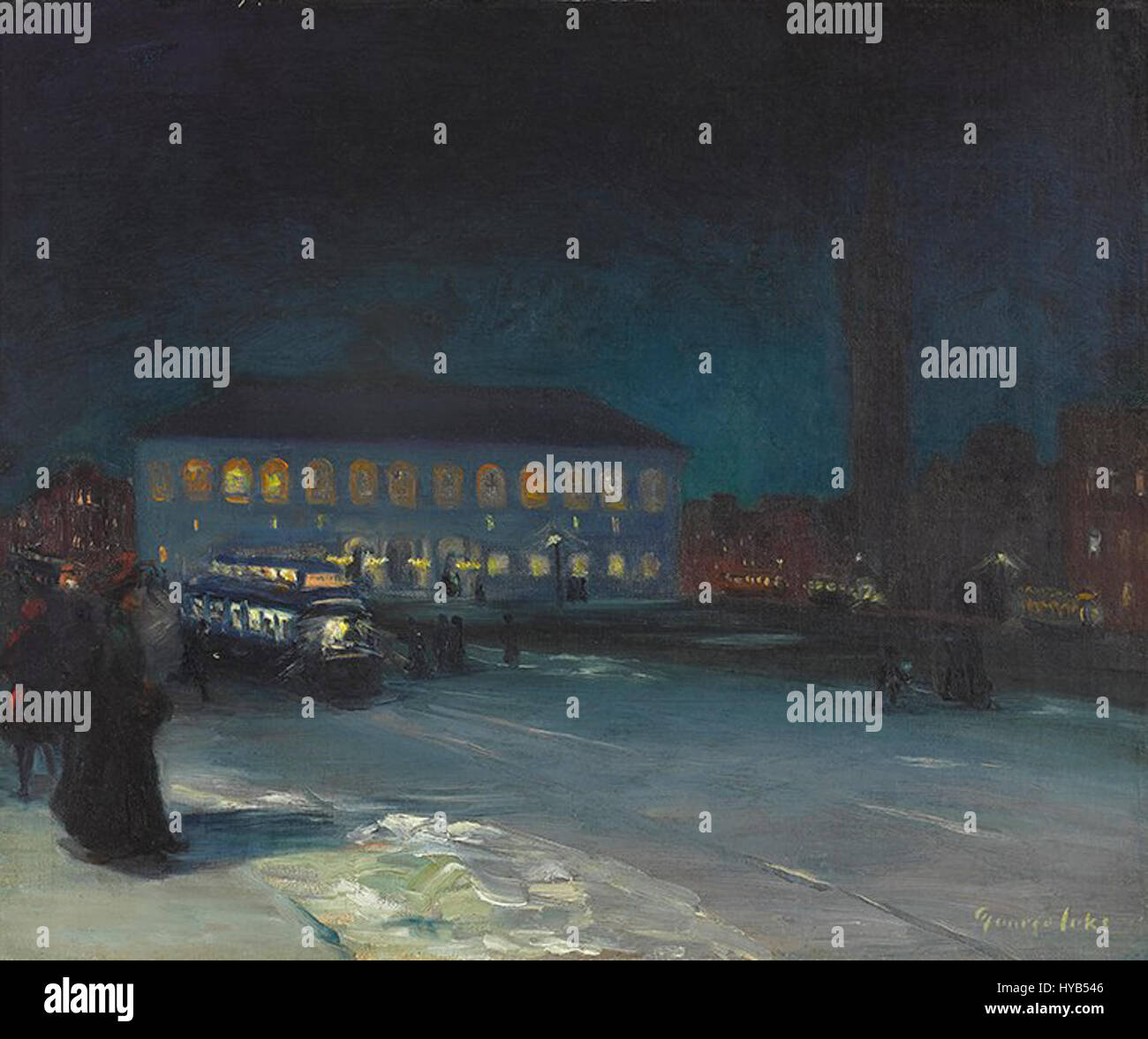 George luks hi-res stock photography and images - Alamy