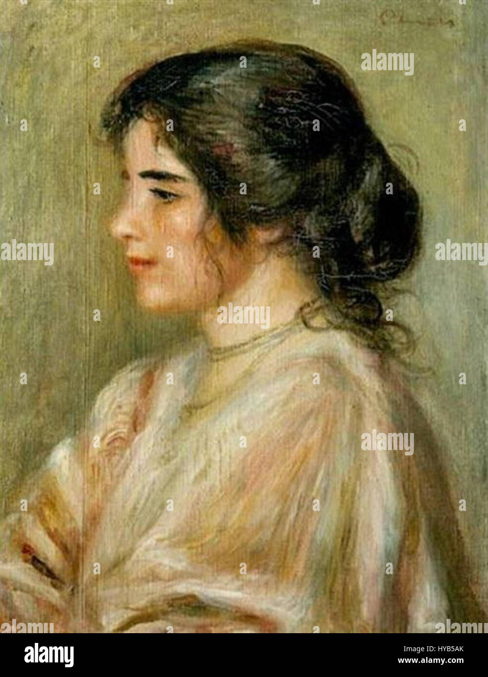 Gabrielle pierre auguste renoir 1910 hi-res stock photography and ...