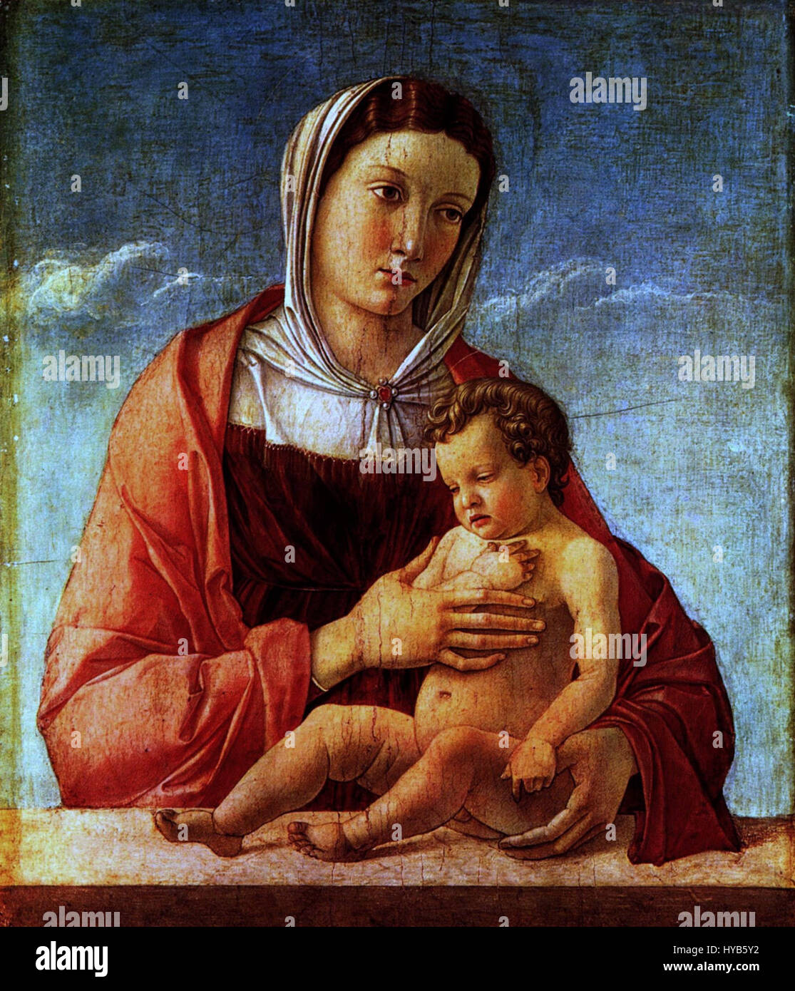 Giovanni Bellini’s 'Madonna col Bambino' (Madonna with Child) is a ...