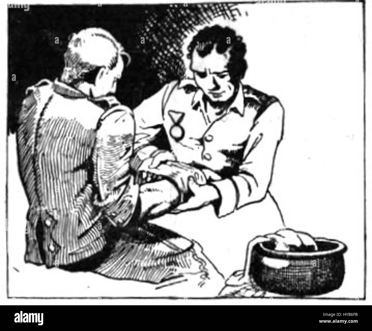 Detailed human painting Black and White Stock Photos & Images - Alamy