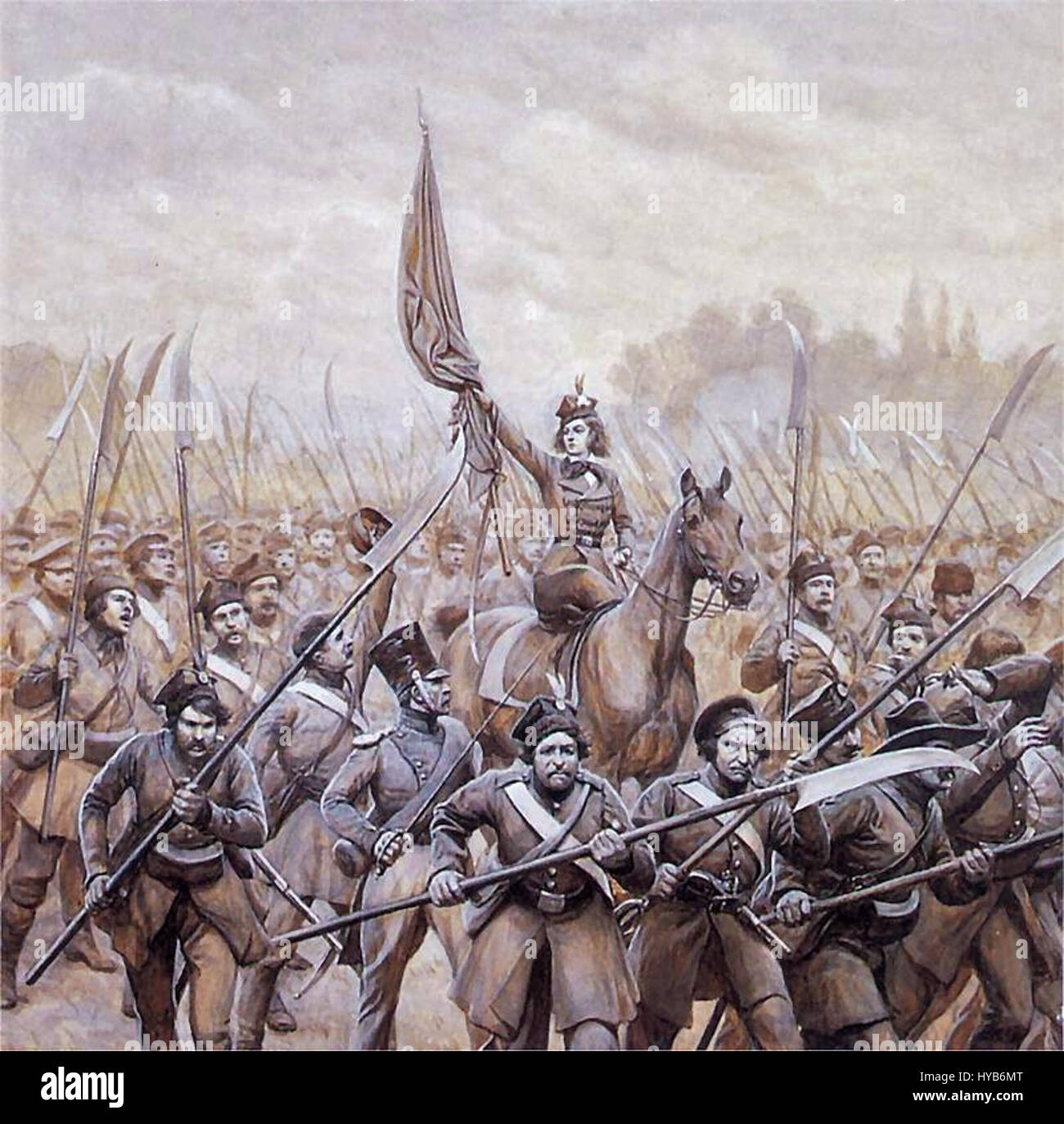 Emila Plater was a revolutionary leader in Poland in 1831, known for ...