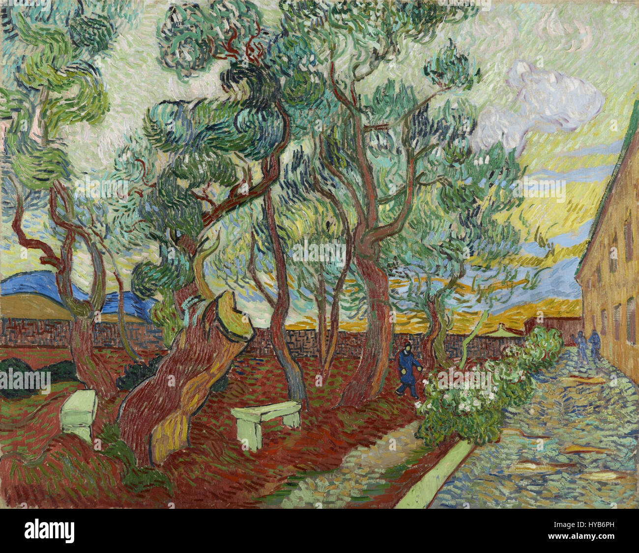 This painting by Vincent van Gogh, titled *053*, is an example of his ...
