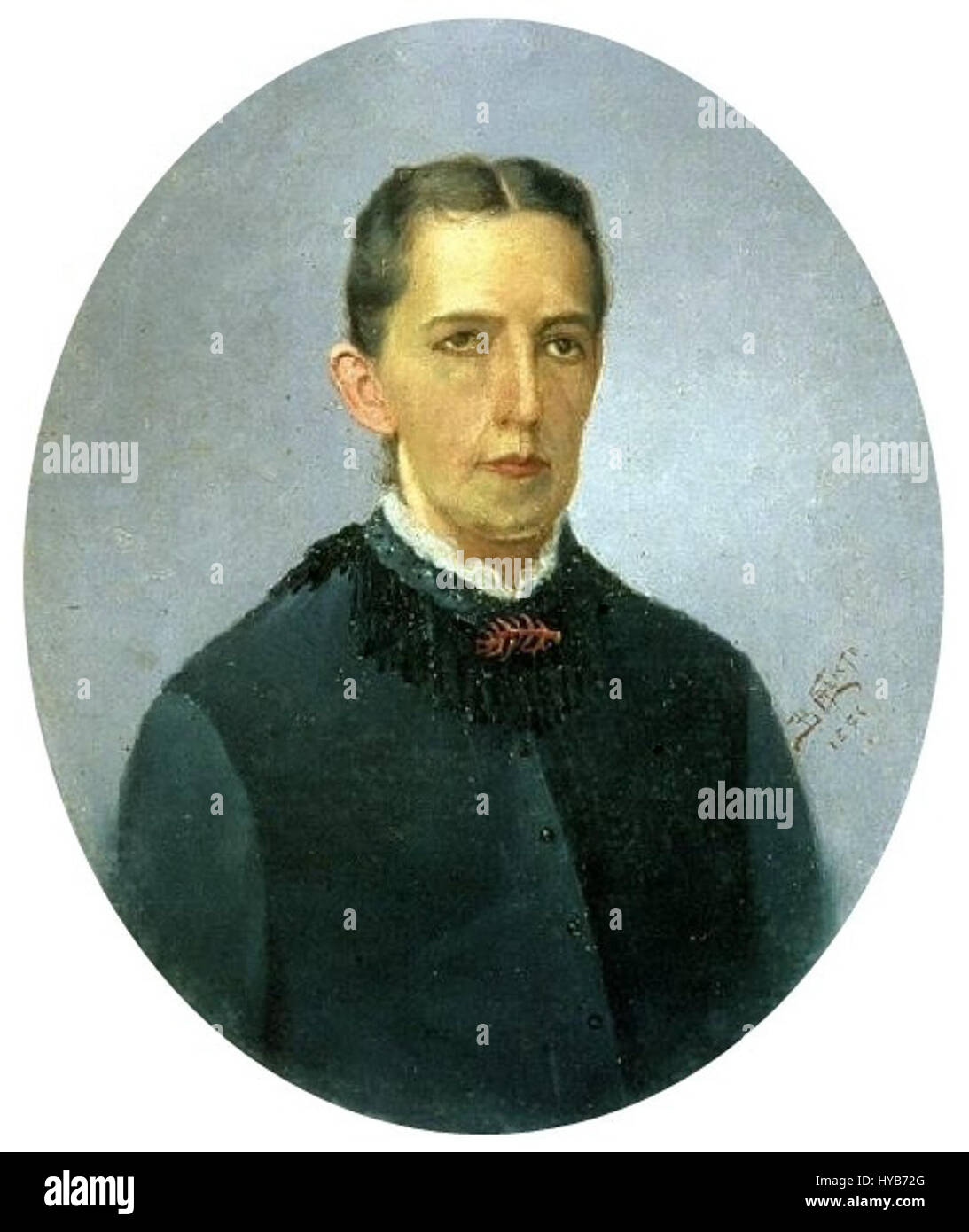 Benedito Calixto de Jesus Retrato de Maria Luiza de Almeida Moraes ...