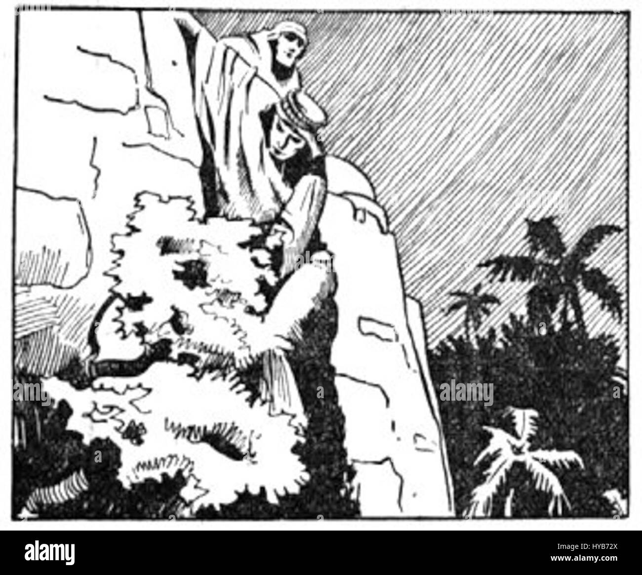 Period specific artwork Black and White Stock Photos & Images - Alamy