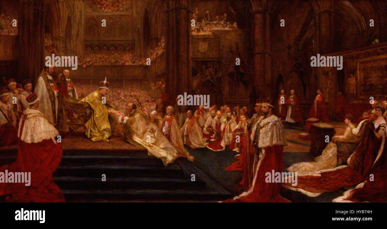 Coronation king edward vii 1902 hi-res stock photography and images - Alamy