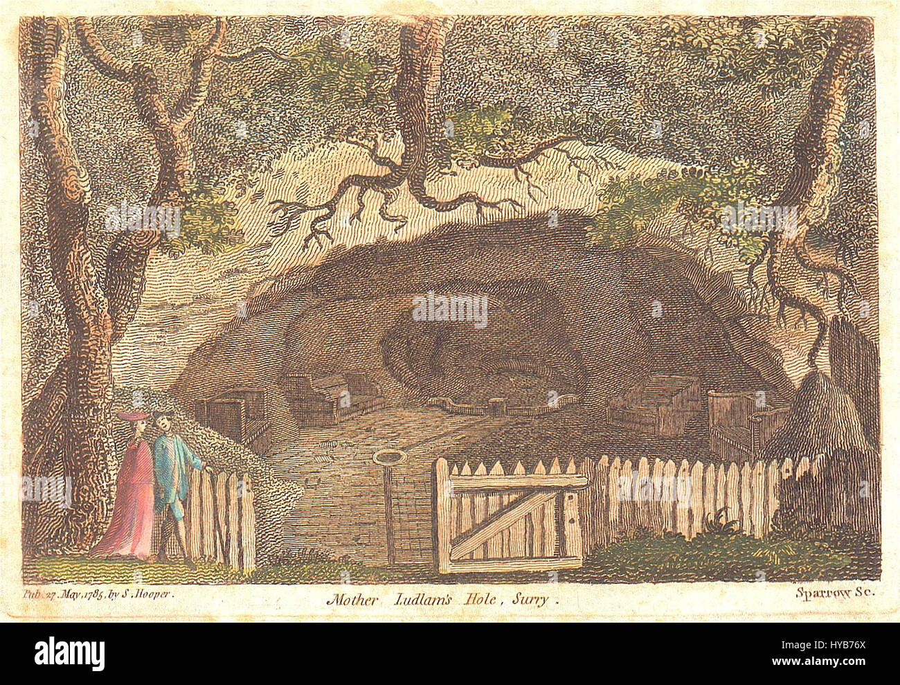 Mother ludlam's cave hi-res stock photography and images - Alamy
