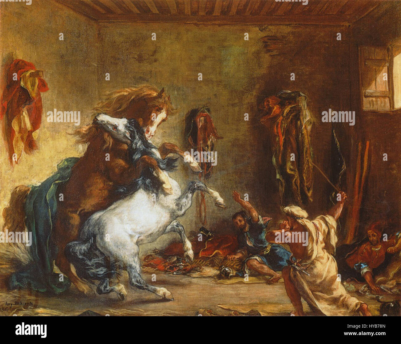 Eugene delacroix arab hi-res stock photography and images - Alamy