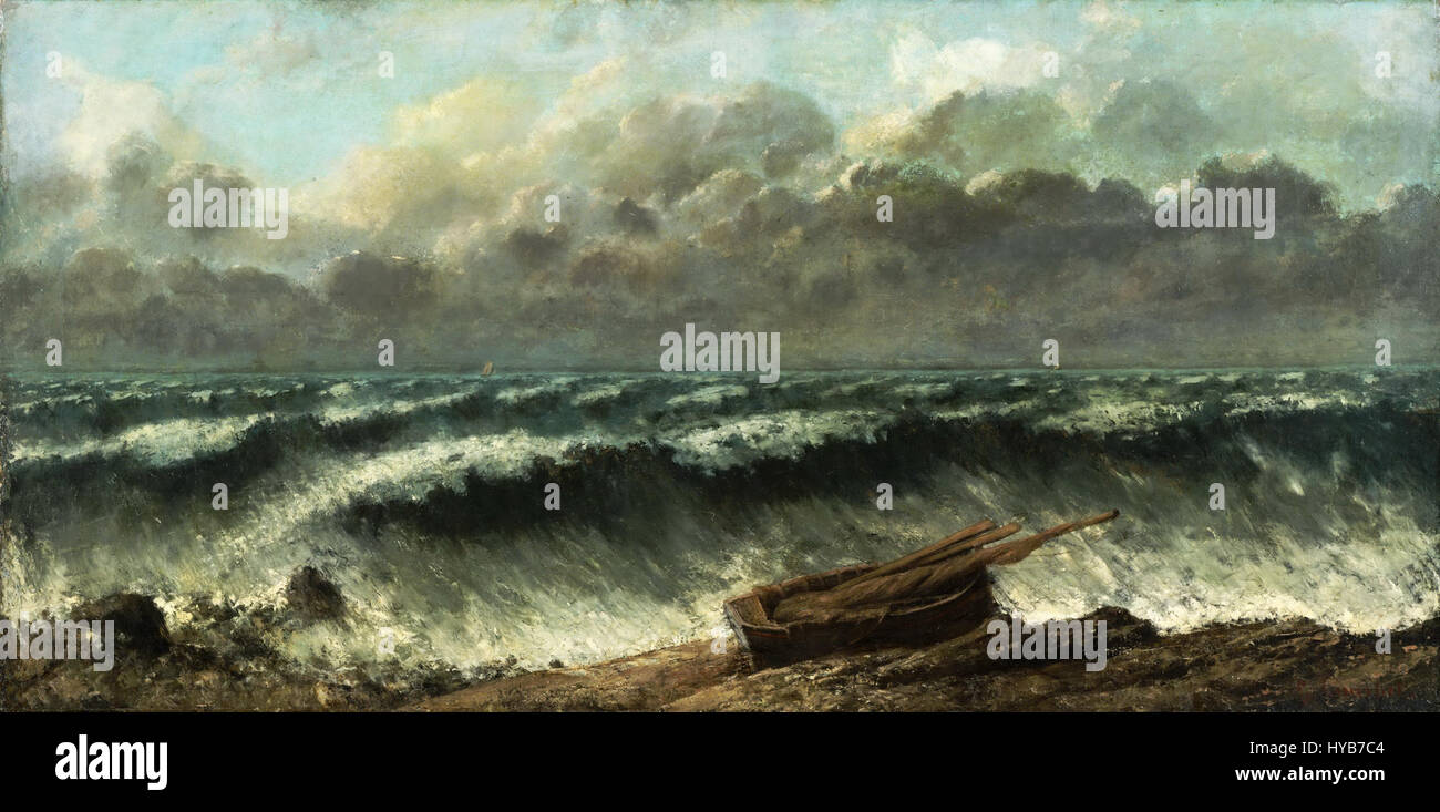 Gustave Courbet was a French realist painter known for his bold ...