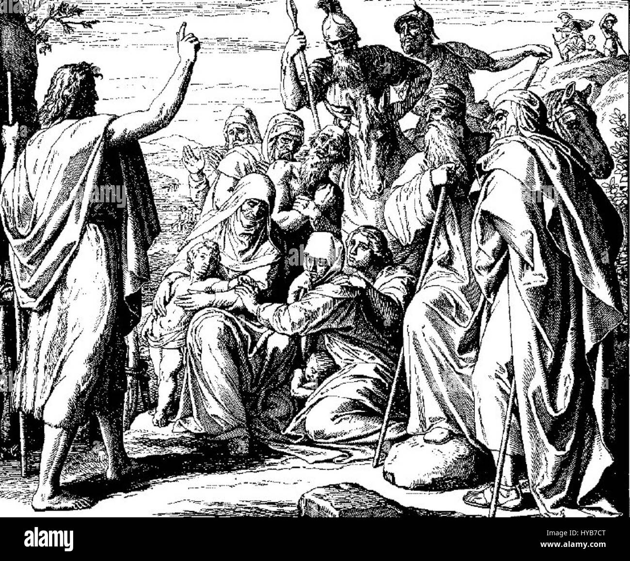 Biblical prophet preaching hi-res stock photography and images - Alamy