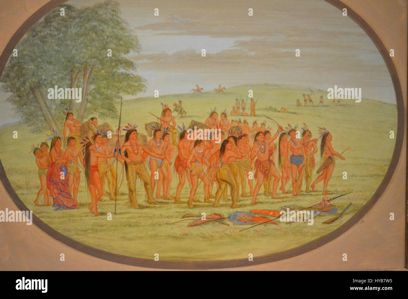 Mandan tribe hi-res stock photography and images - Alamy