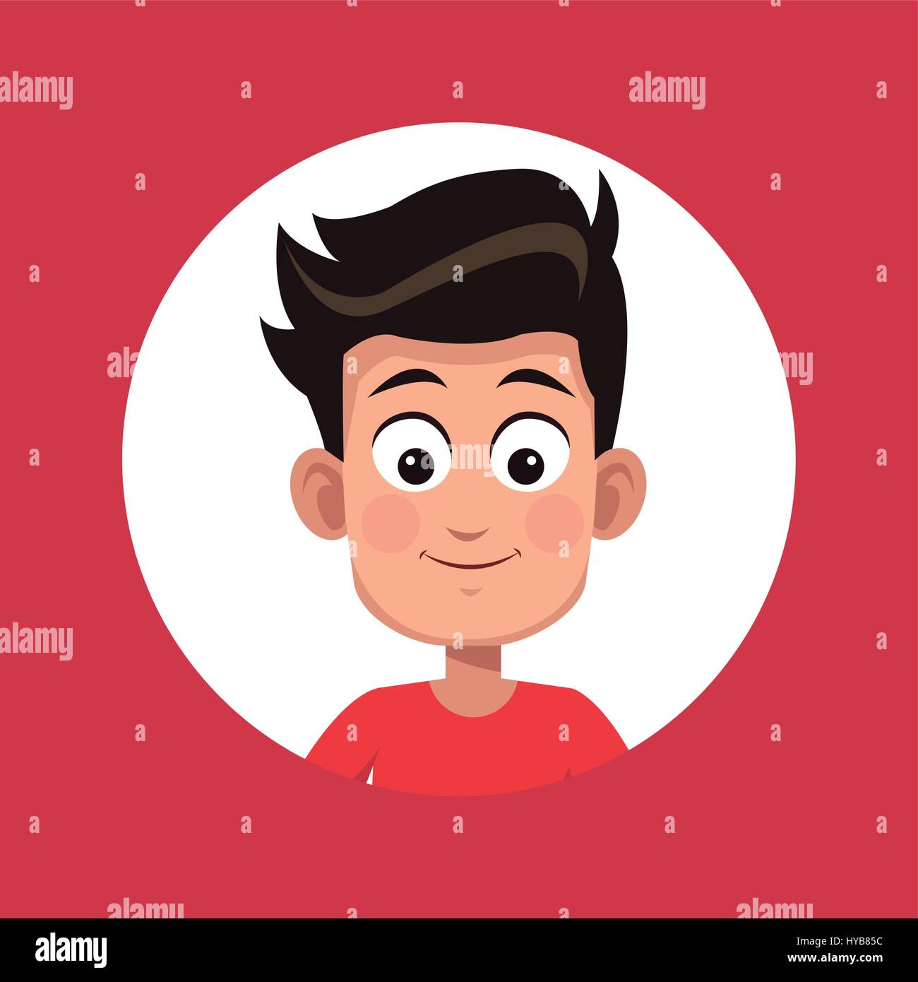 boy kid male character image Stock Vector Image & Art - Alamy