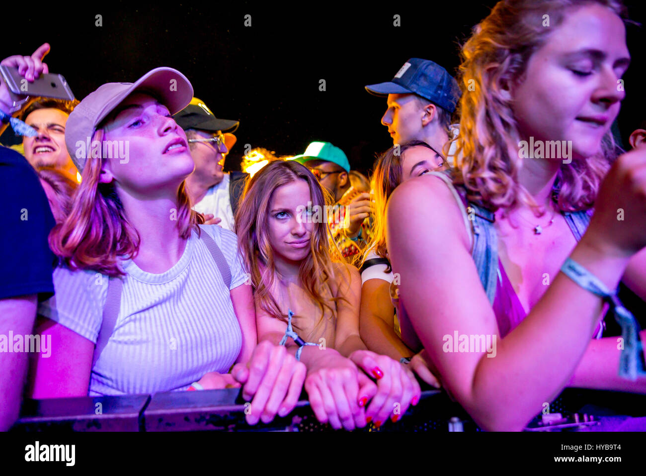 Facing the crowd on stage hi-res stock photography and images - Alamy