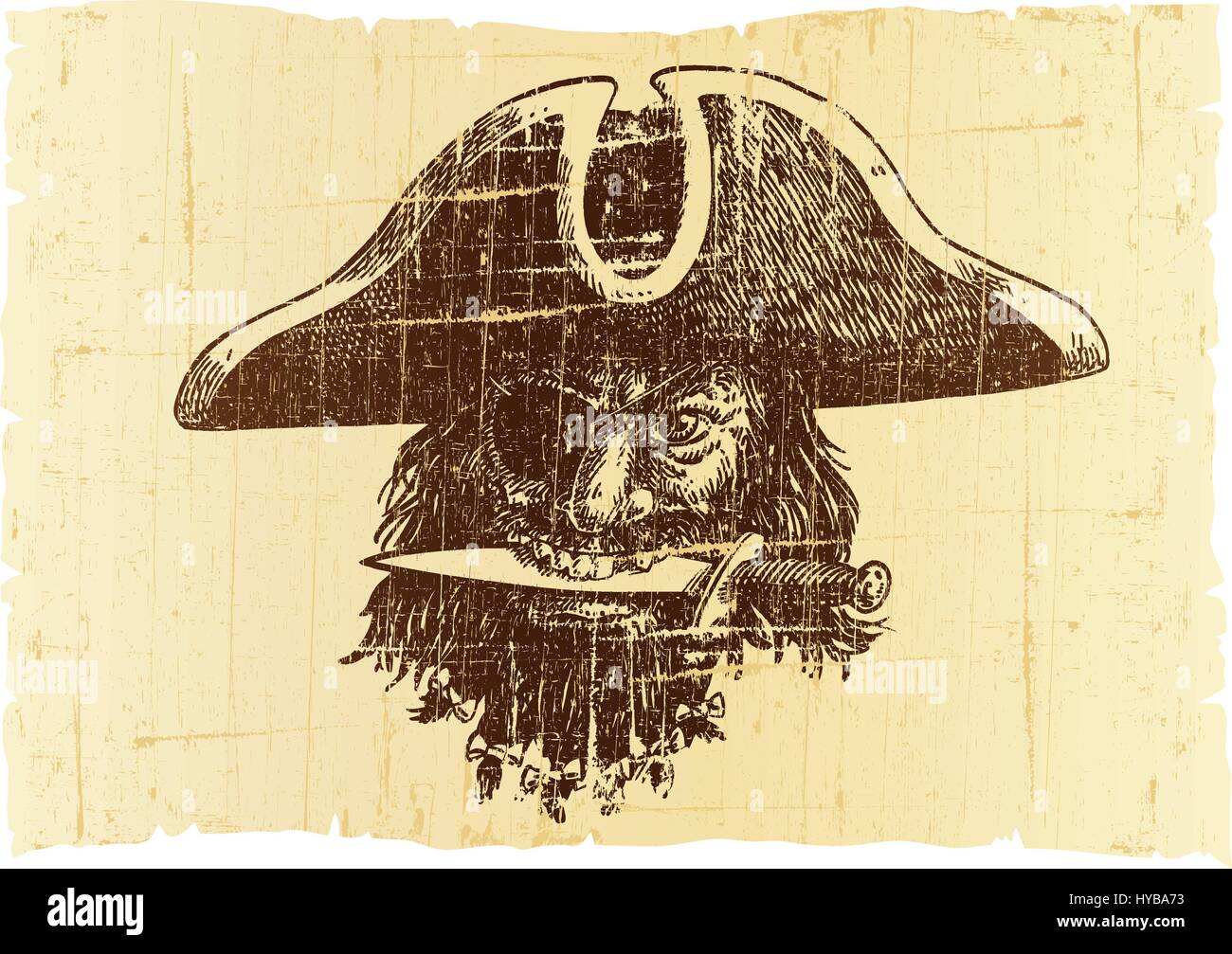 Pirate. Vector Illustration Stock Vector Image & Art - Alamy