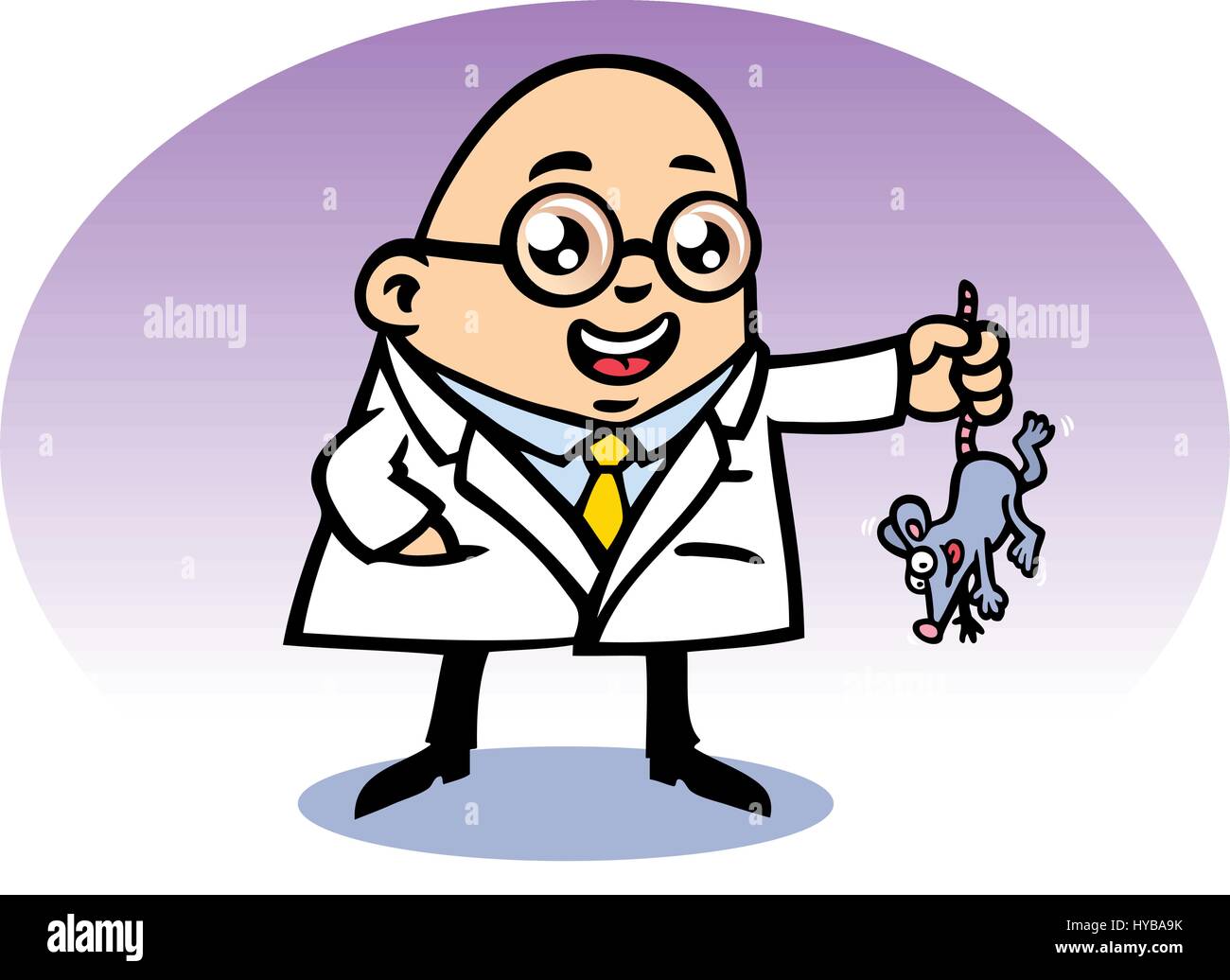 Man lab coat Stock Vector Images - Alamy