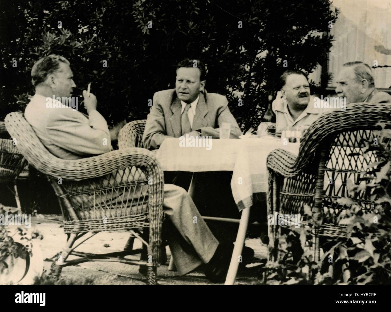 President of Yugoslavia Josip Broz Tito receives American delegation ...