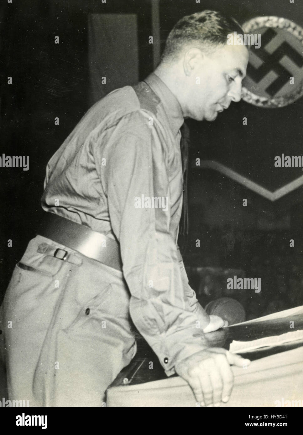 Diehard nazi Alfred Frauenfeld, Germany 1953 Stock Photo - Alamy