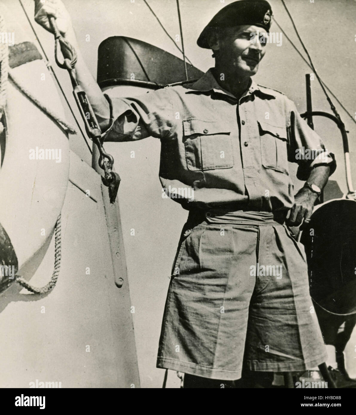 Field marshall montgomery beret hi-res stock photography and images - Alamy