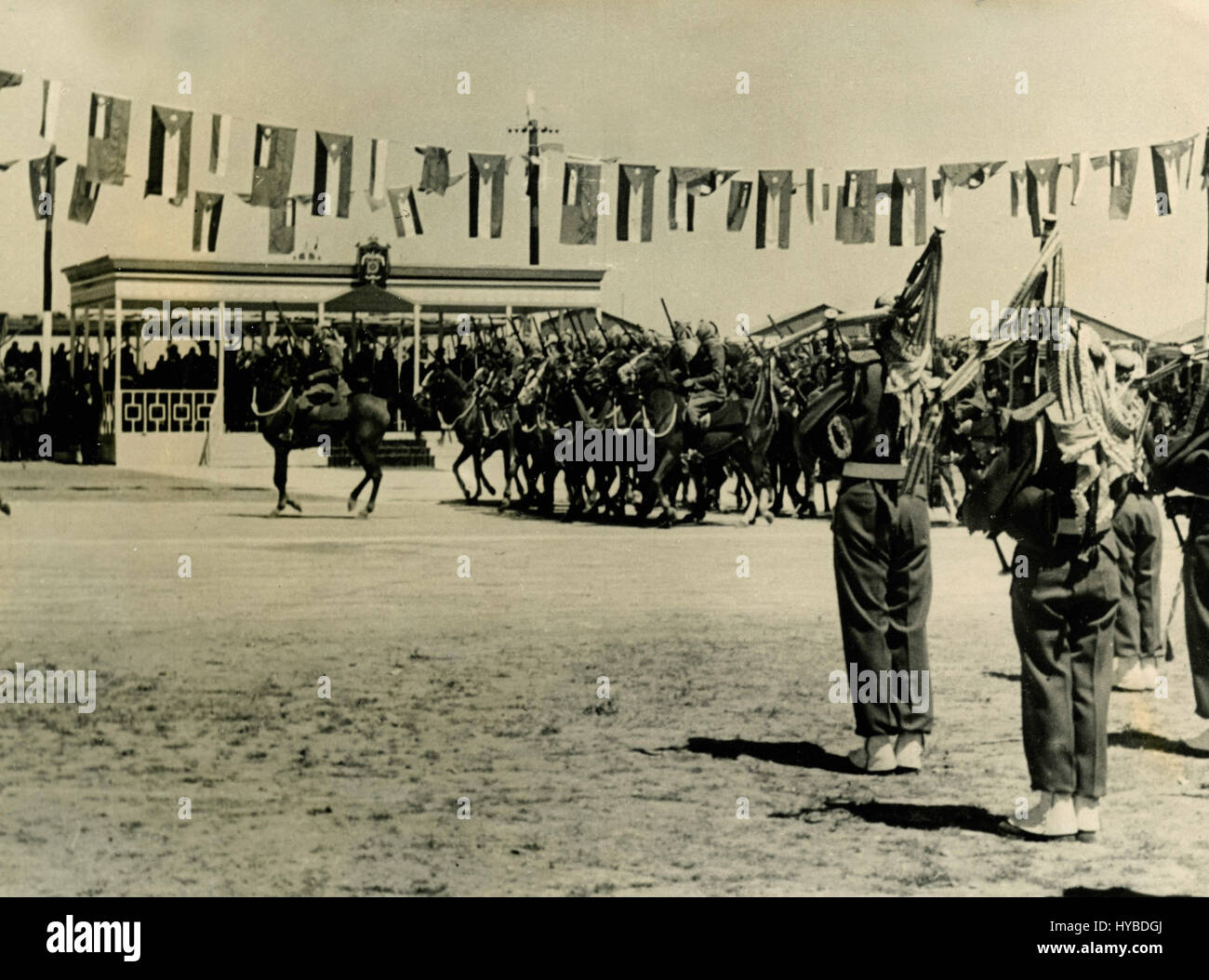 King abdullah of jordan at parade day hi-res stock photography and ...